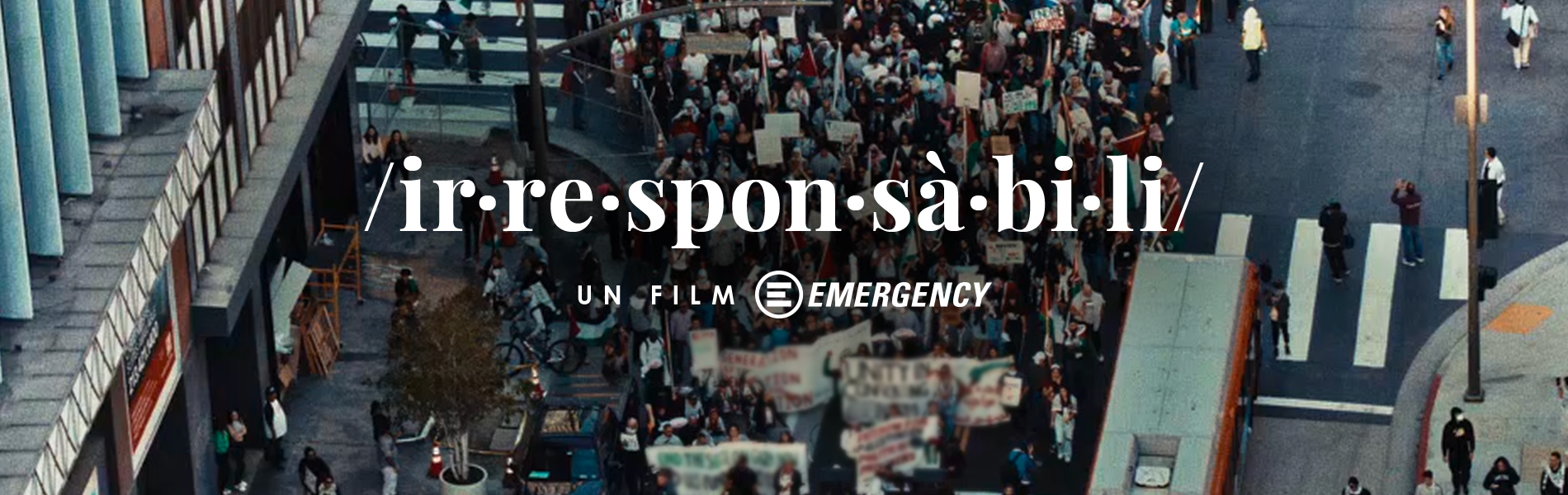 Irresponsabili - un video di EMERGENCY per inaugurare il 2026 nel segno ...